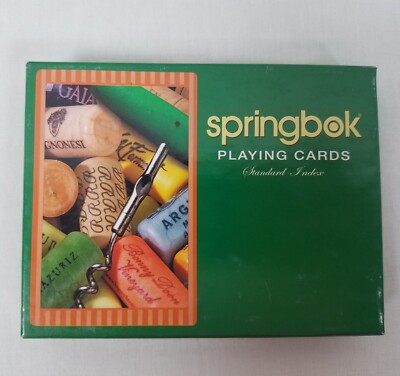 Springbok Puzzles Cork Collection Bridge Standard Index Playing Cards ...