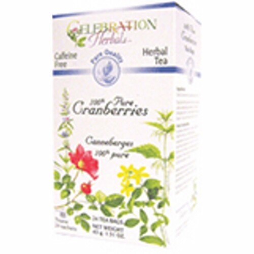 Cranberries Pure Tea 24 Bags By Celebration Herbals | eBay