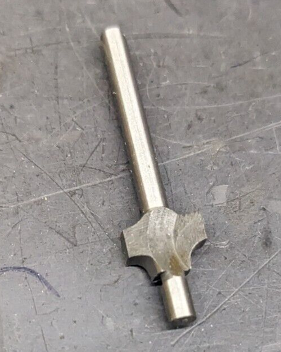 Tarpley Beading Router Bit Pilot HSS 3/32" Radius 11/32" CD 91-300 USA ...