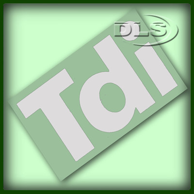 LAND ROVER DEFENDER - "TDI" Front Wing Decal Light Grey (BTR0516LVA ...