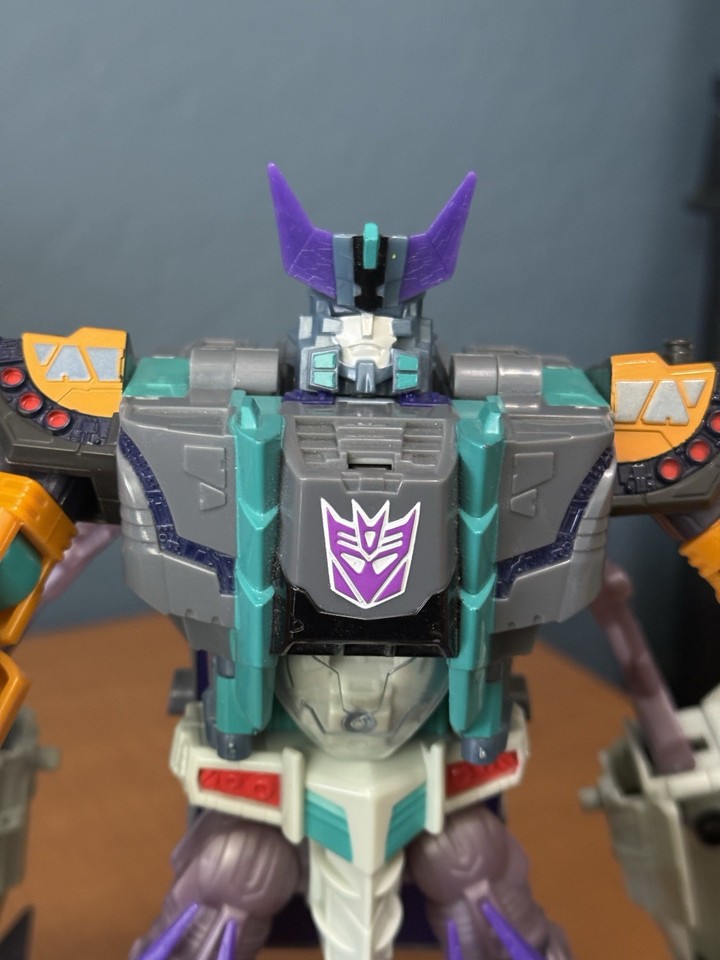 Transformers Megatron Cybertron Leader Class Cyber Key Complete 2004 | eBay