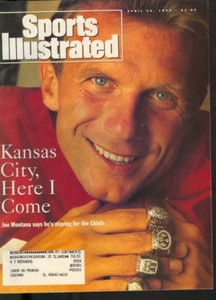 1993 Sports Illustrated: Joe Montana 4 Super Bowl Rings | eBay