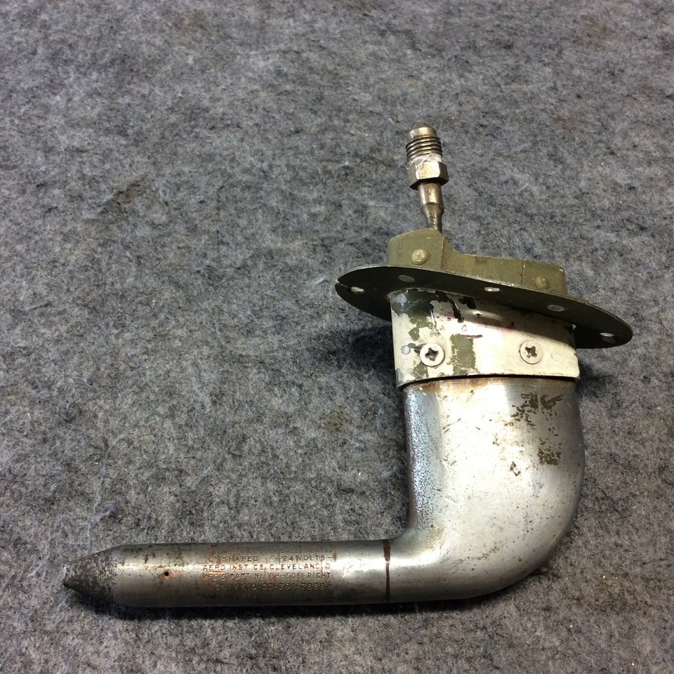 Cessna 24V Aero Pitot Tube P/N PH-506-RIGHT | eBay