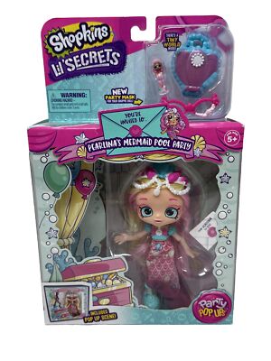 Shopkins Party Lil Secrets Party Pop Ups Shoppies Pearlina’s Mermaid ...