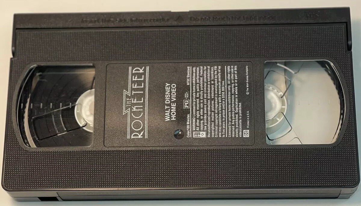 The Rocketeer VHS | eBay