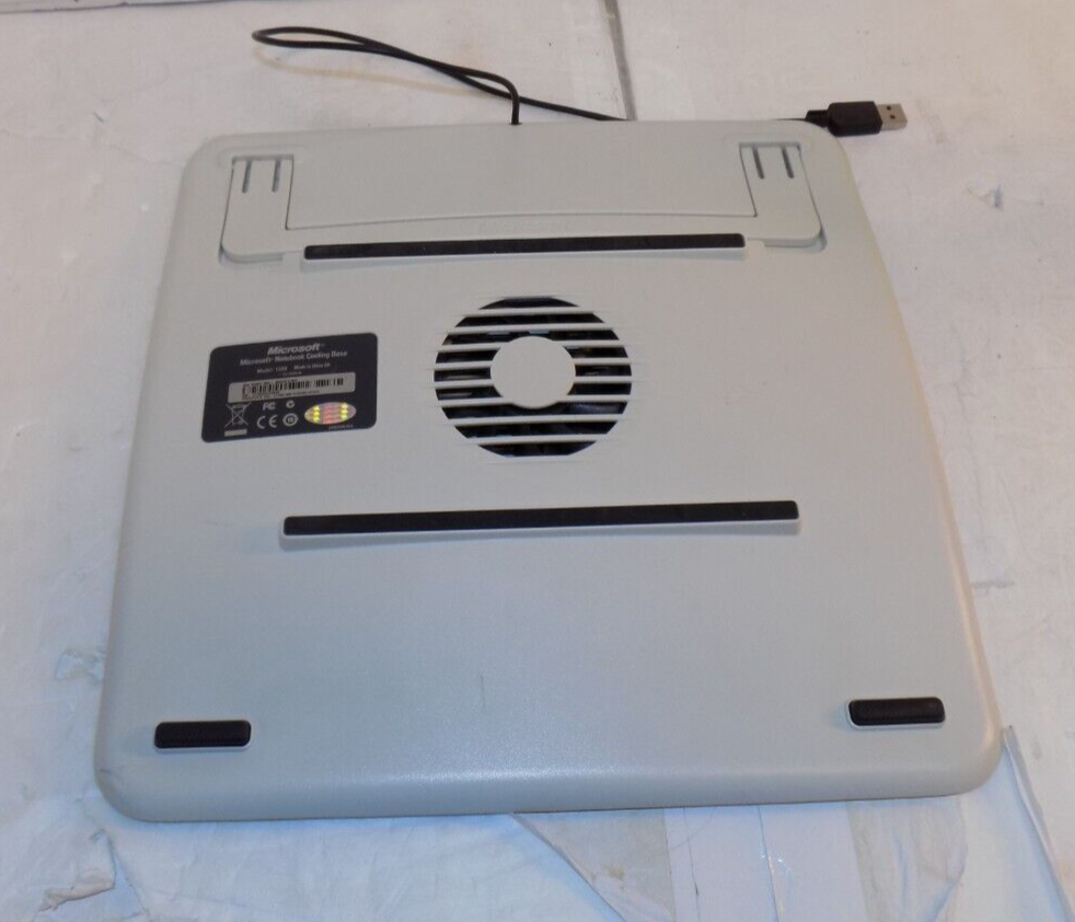 Microsoft 1388 Notebook Laptop Cooling Base Fan USB Power Black | eBay