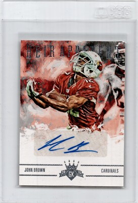 2015 Gridiron Kings JOHN BROWN Heir Apparent Autograph /10 Cardinals | eBay