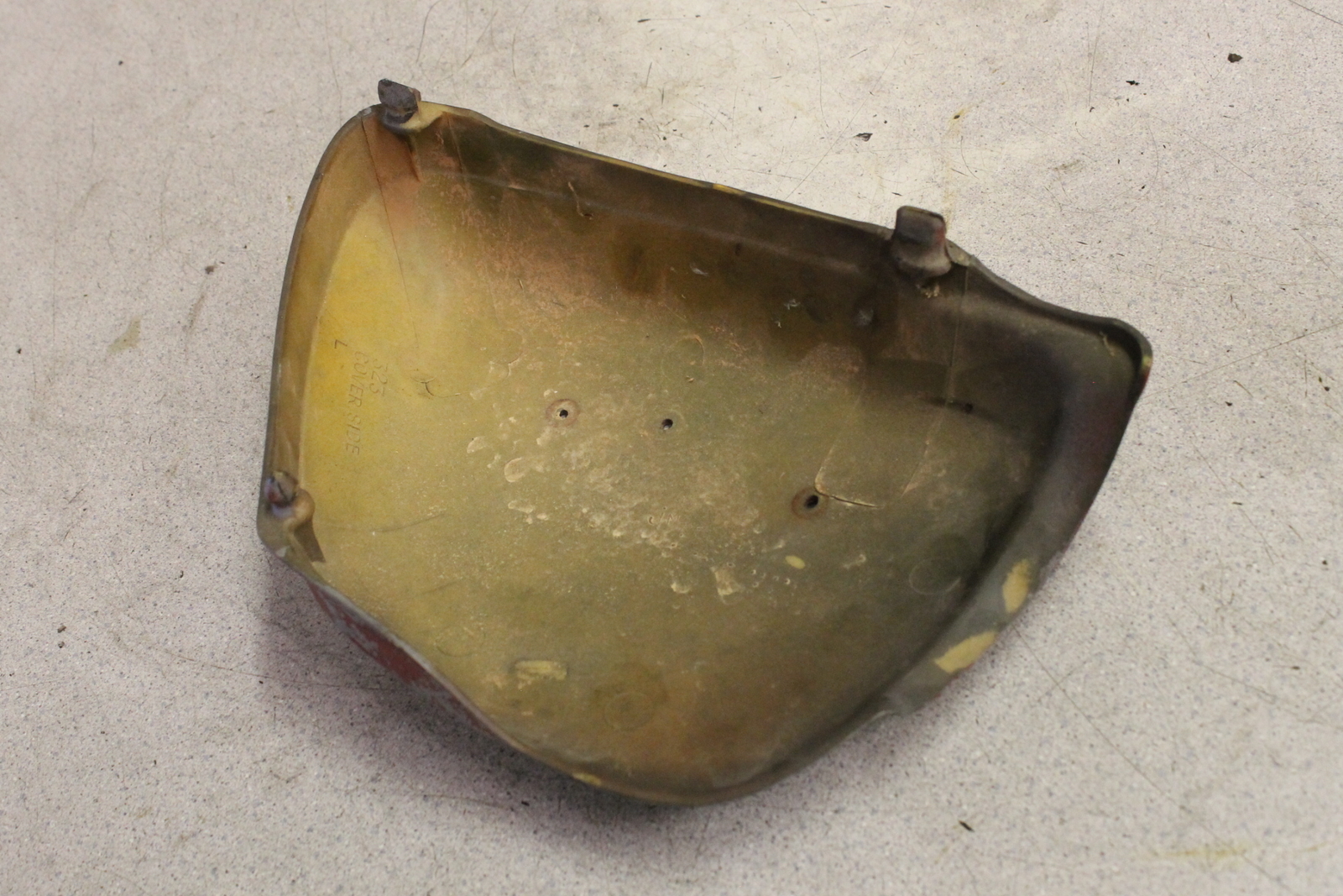 1974 Honda CB550 Four CB 550 4 500 LEFT SIDE COVER PANEL COWL FAIRING ...