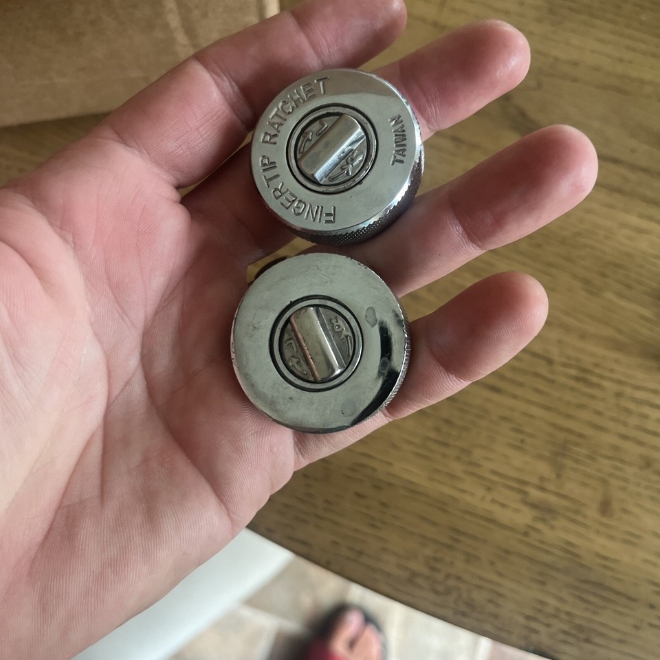 Lot Of 2 Unusual Finger Tip Ratchets 1/4” Drive | eBay