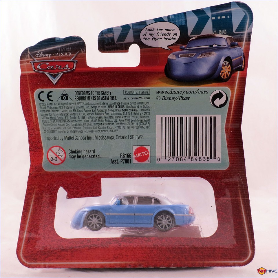 Disney Pixar Cars Jay Limo Look my Eyes Change - Lenticular series #122 ...