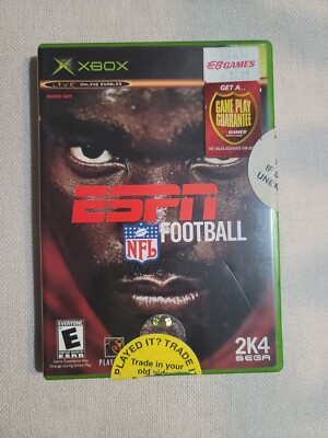 ESPN NFL 2K4 Xbox Original Football Complete CIB Tested | eBay