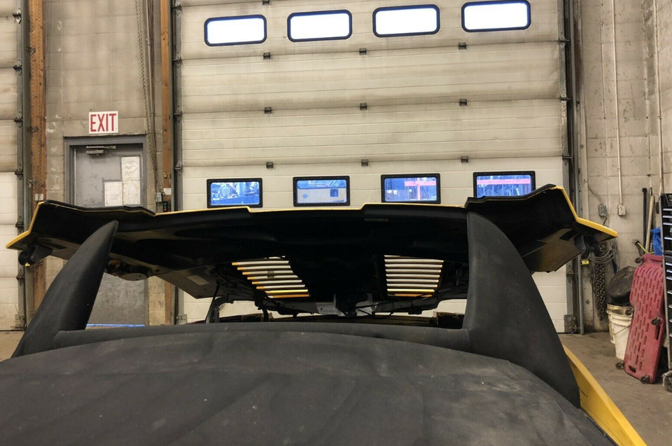 2008 LAMBORGHINI GALLARDO SPYDER 5.0L REAR ENGINE BONNET HOOD COVER ...