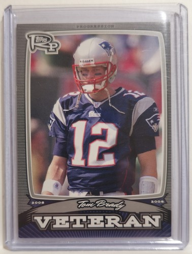 2008 Topps Rookie Progression - Veterans Tom Brady #PV-TB Silver /299 ...