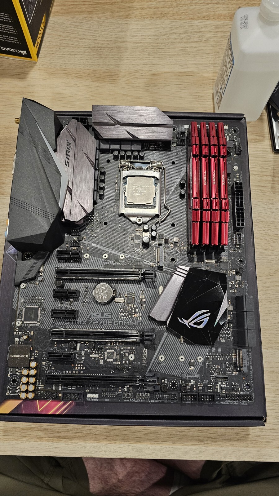 Combo Intel i7-7700k + ASUS Strix Z270-E + 32 GB DDR4 (4x8gb) | eBay