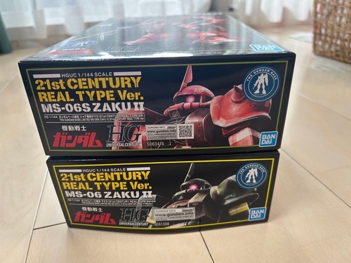 Gundam Model Model Unassembled HG1 144 Real Type Zaku II. Char s Zaku ...