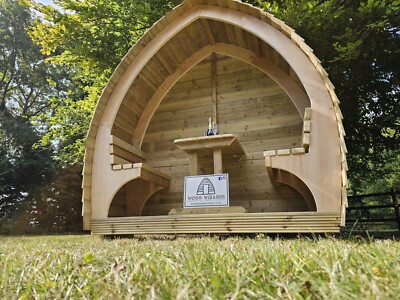 Wood Wizards Party Pod 2 Seater - Bench-Table-Seating-Party-Picnic ...