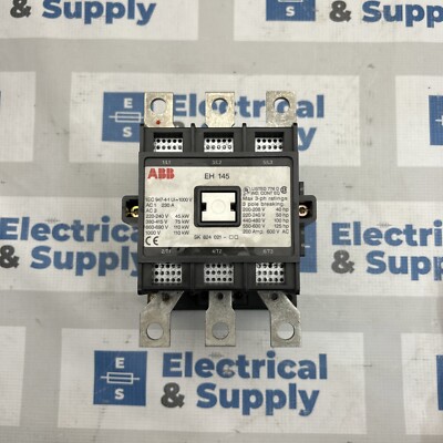 ABB EH145 Contactor 3 Pole 3 Phase 145A 50HP @ 240V, 100HP @ 480V | eBay