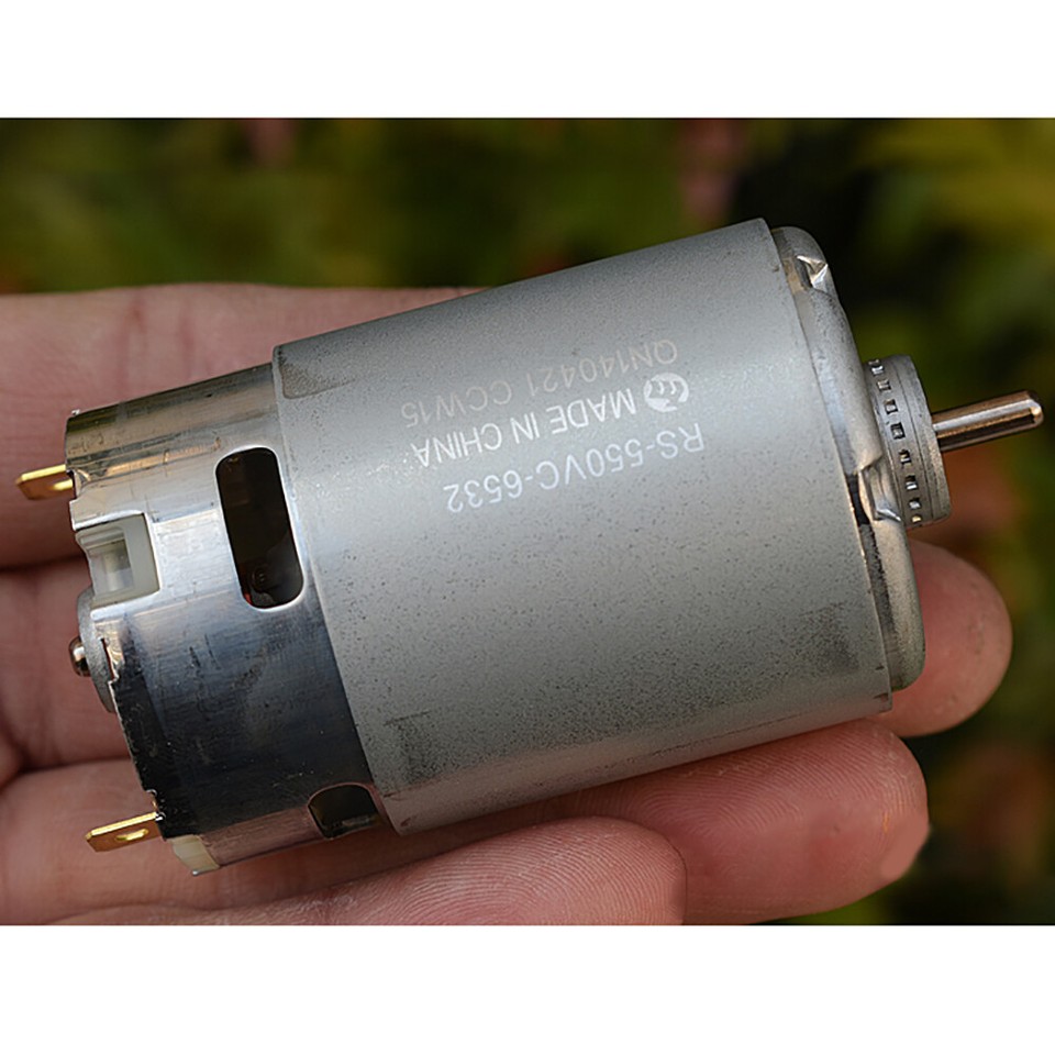 RS-550VC-6532 DC 12V 14.4V 18V 21000RPM High Speed Power Electric Drill ...