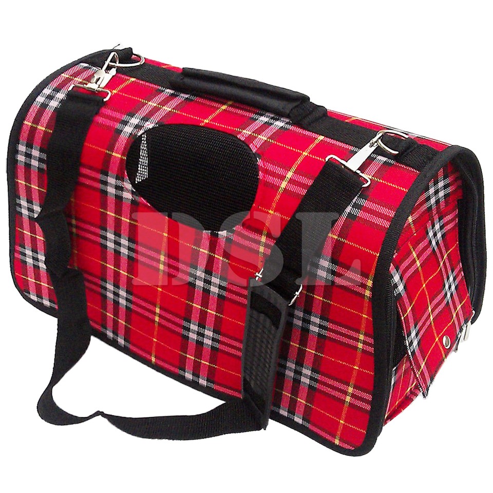 Pet Dog Cat Puppy Portable Travel Carry Carrier Tote Cage Bag Crates ...
