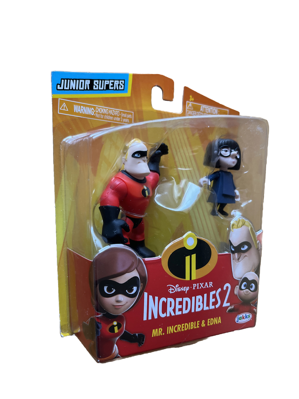 Disney Pixar Incredibles 2 Mr Incredible and Edna Junior Supers Action ...