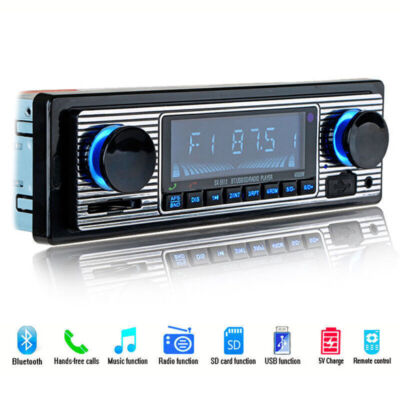 US 4-Channel Digital Bluetooth Audio USB/FM/SD/MP3 Radio Stereo MP3 ...