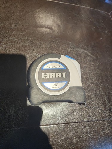 Hart Magnetic Autolock Tape Measure Fraction Markings DIY Hand Tool 25 ...