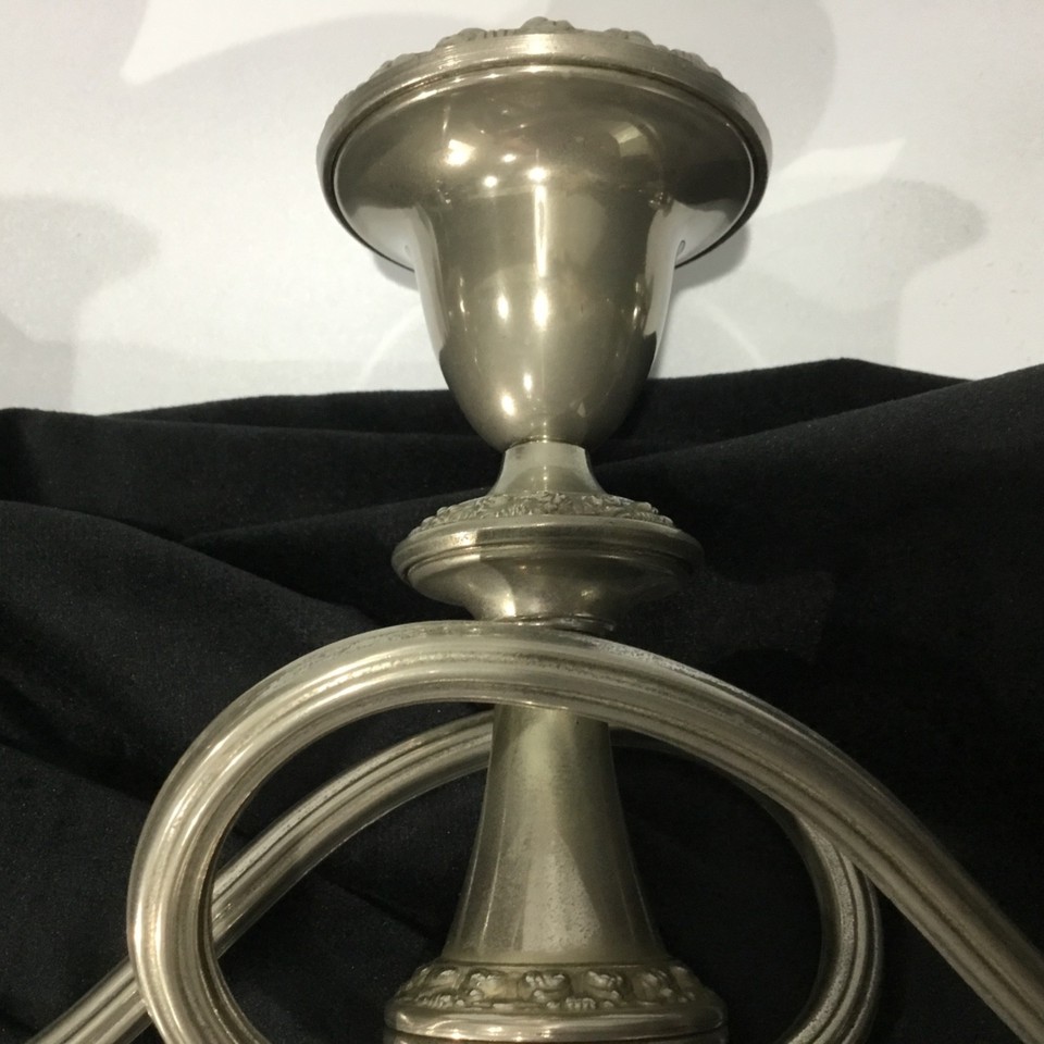 Vintage silver plated Lanthe Of England Two Arm Candelabra 29cm tall ...