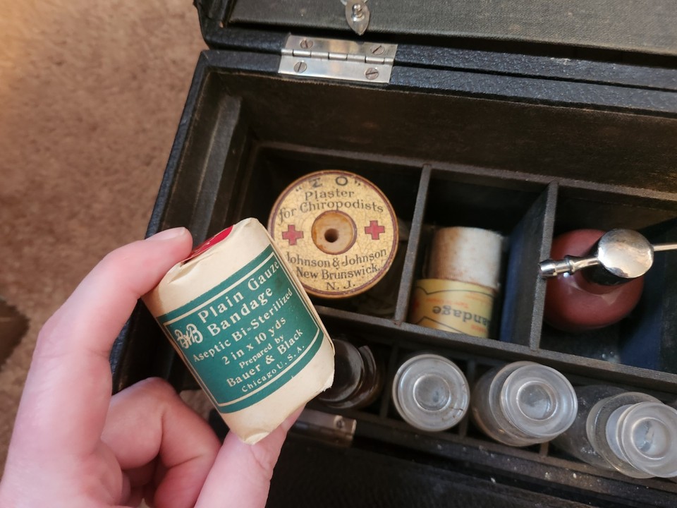 Antique Early 1900s Podiatry/Medical Kit Assorted Intruments | eBay