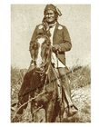 Geronimo Riding Horse PHOTO,Apache Indian 1886 Chief Native American | eBay