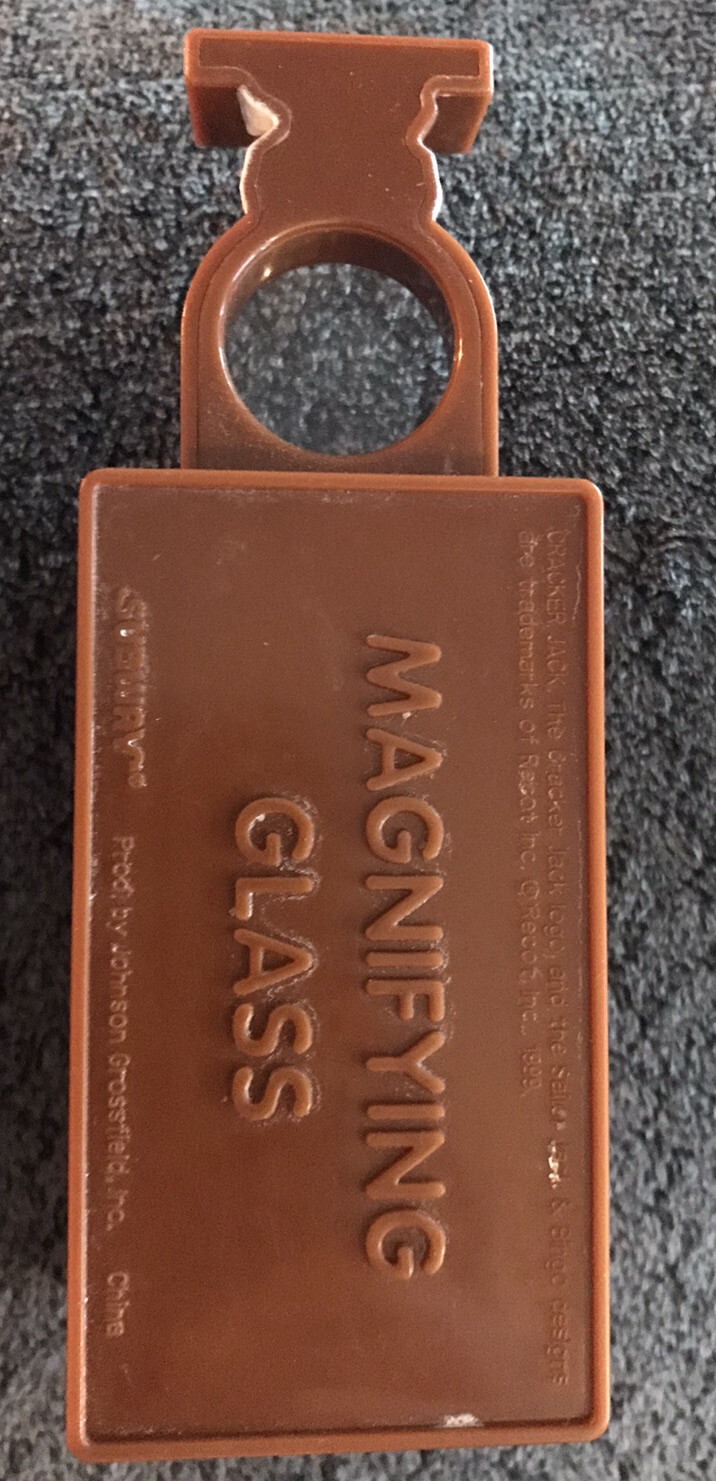 Vintage Cracker Jack Toy Compass, Magnifying Glass, Periscope Subway, 3 ...