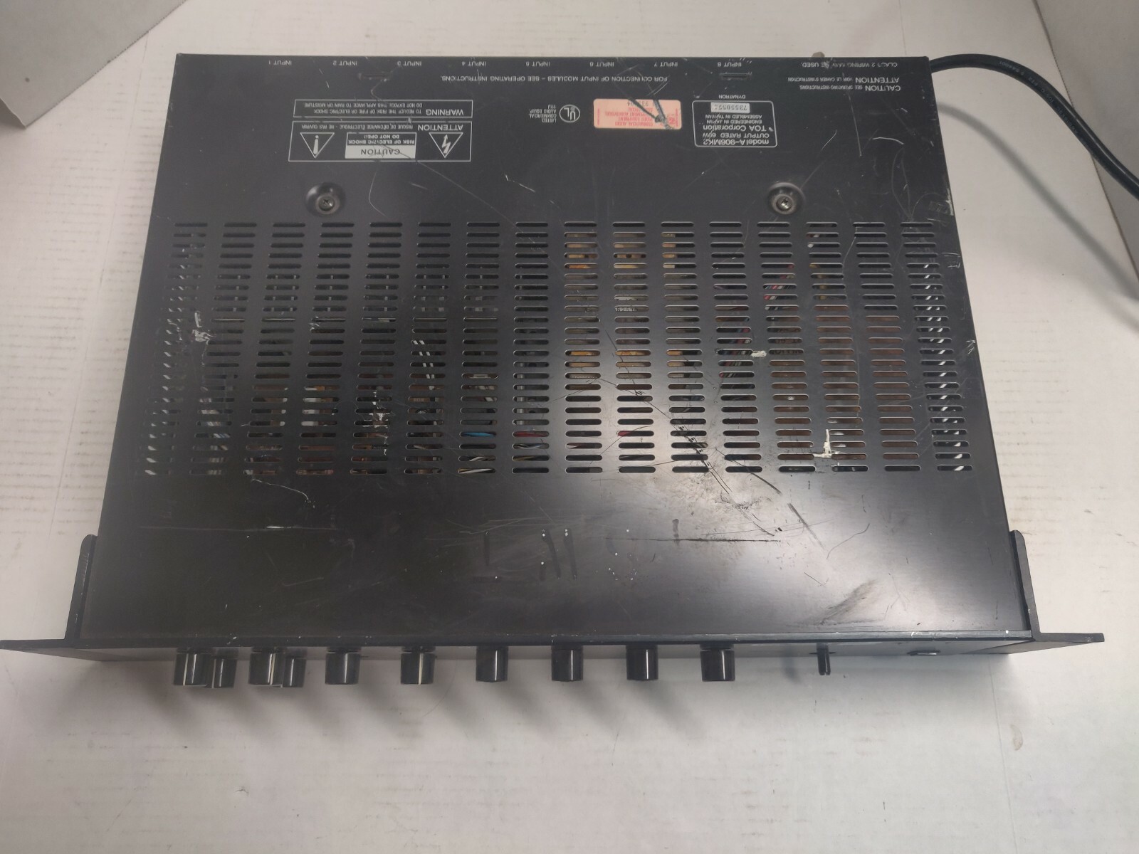 TOA 900 Series II Amplifier A-906MK2 844632065101| eBay