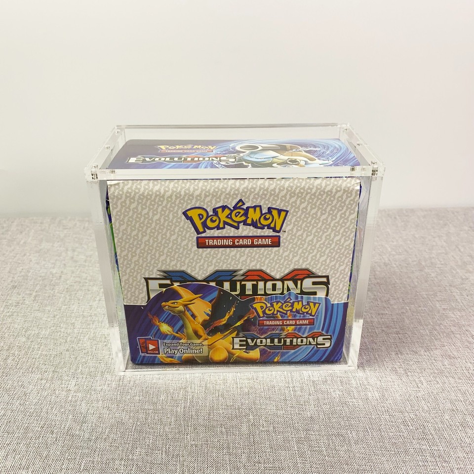 Pokémon Magnetic Acrylic Display case for Pokemon Pokémon TCG Booster ...