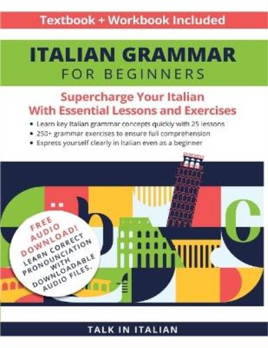 Italian Grammar for Beginners Textbook + Workbook Included (Poche ...