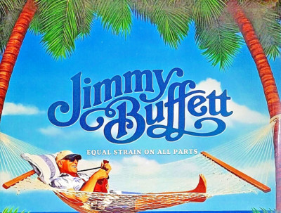 JIMMY BUFFETT EQUAL STRAIN ON ALL PARTS BLUE COLORED VINYL 2-LP SET ...