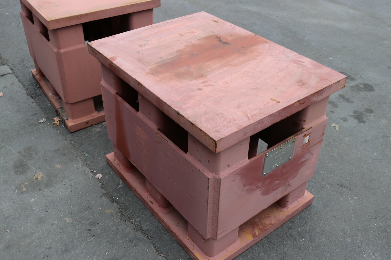 SET OF TWO CUSTOM 32" X 24" STEEL RISER BLOCKS: YODER #72536 | eBay