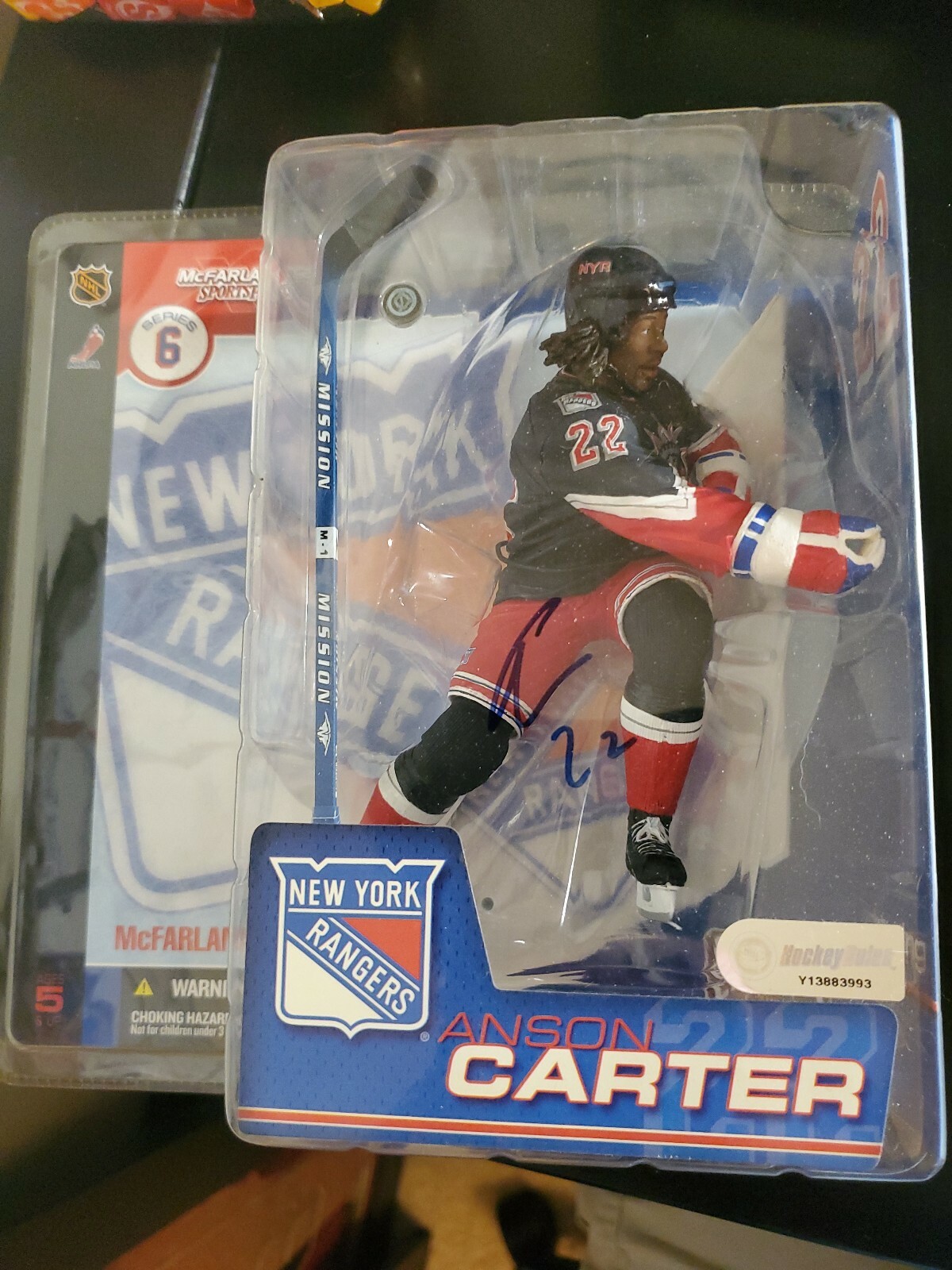 Anson Carter Autograph McFarlane | eBay
