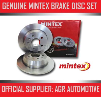 MINTEX REAR BRAKE DISCS MDC1075 FOR MERCEDES-BENZ G-WAGON G320 1997 ...