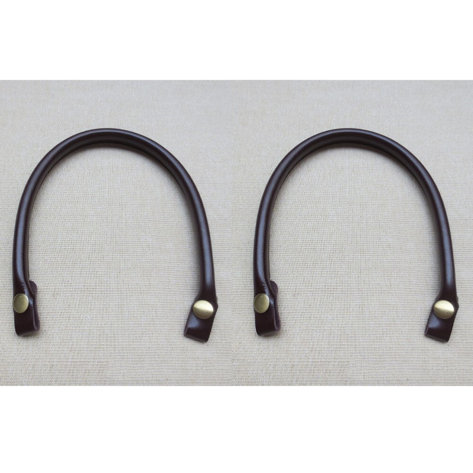 1pair Leather Bag Handles Replacement Shoulder Bag Handbag Tote Bag ...