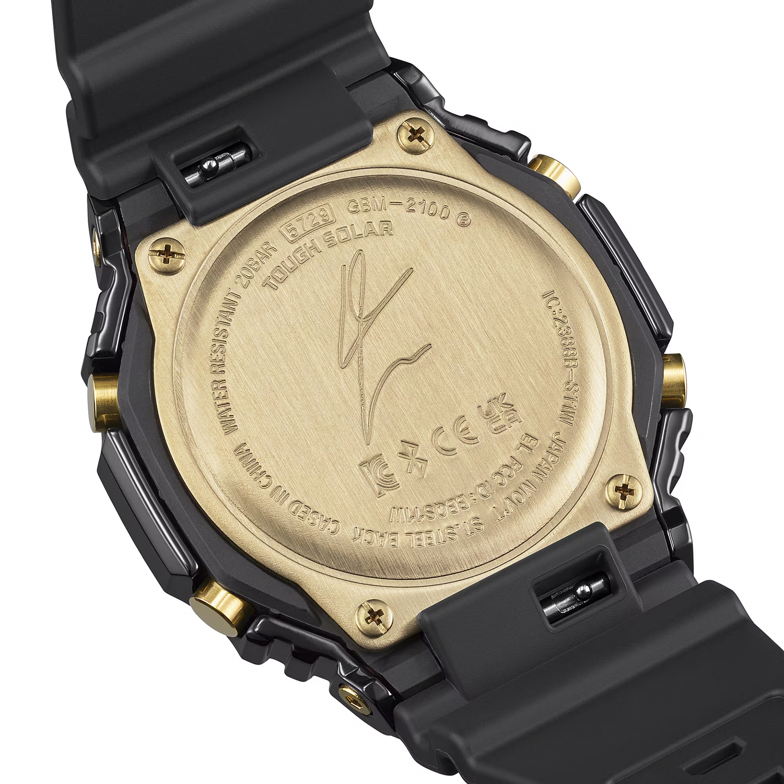 Casio Black Mens Analogue-Digital Watch G-shock Rui Hachimura Signature ...