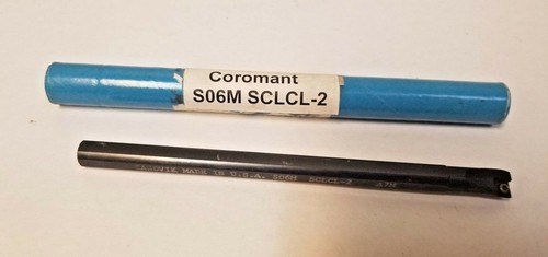 SANDVIK Coromant Boring Bar S06M SCLCL-2 USA A7M Carbide Inserts Tools ...