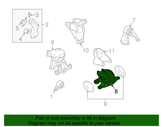 MR234838 Mitsubishi Brackettm Mounting Genuine OEM Part for sale online ...