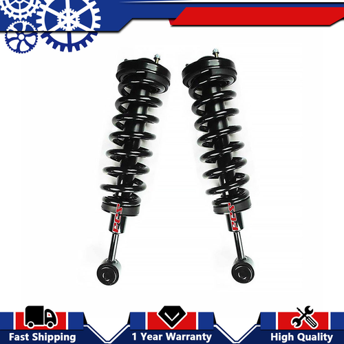 Front FCS Shocks Struts Coil Springs For Ford F-150 2008 2007 2006 2005 ...