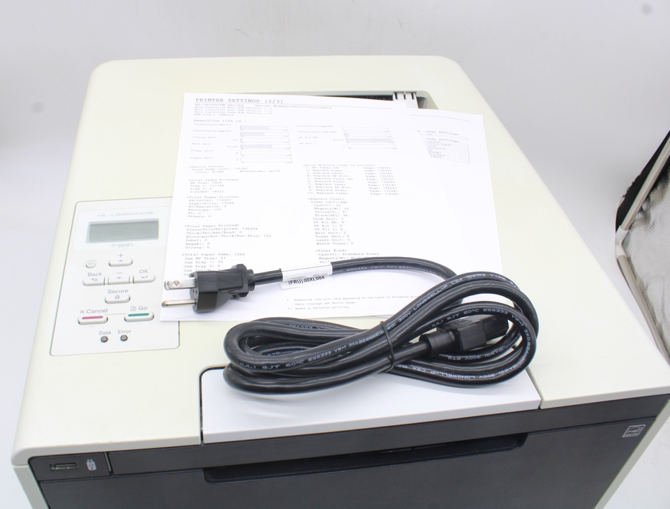 Brother HL-L8350CDW Color Wireless Duplex Laser Printer - 136,365 Pages ...