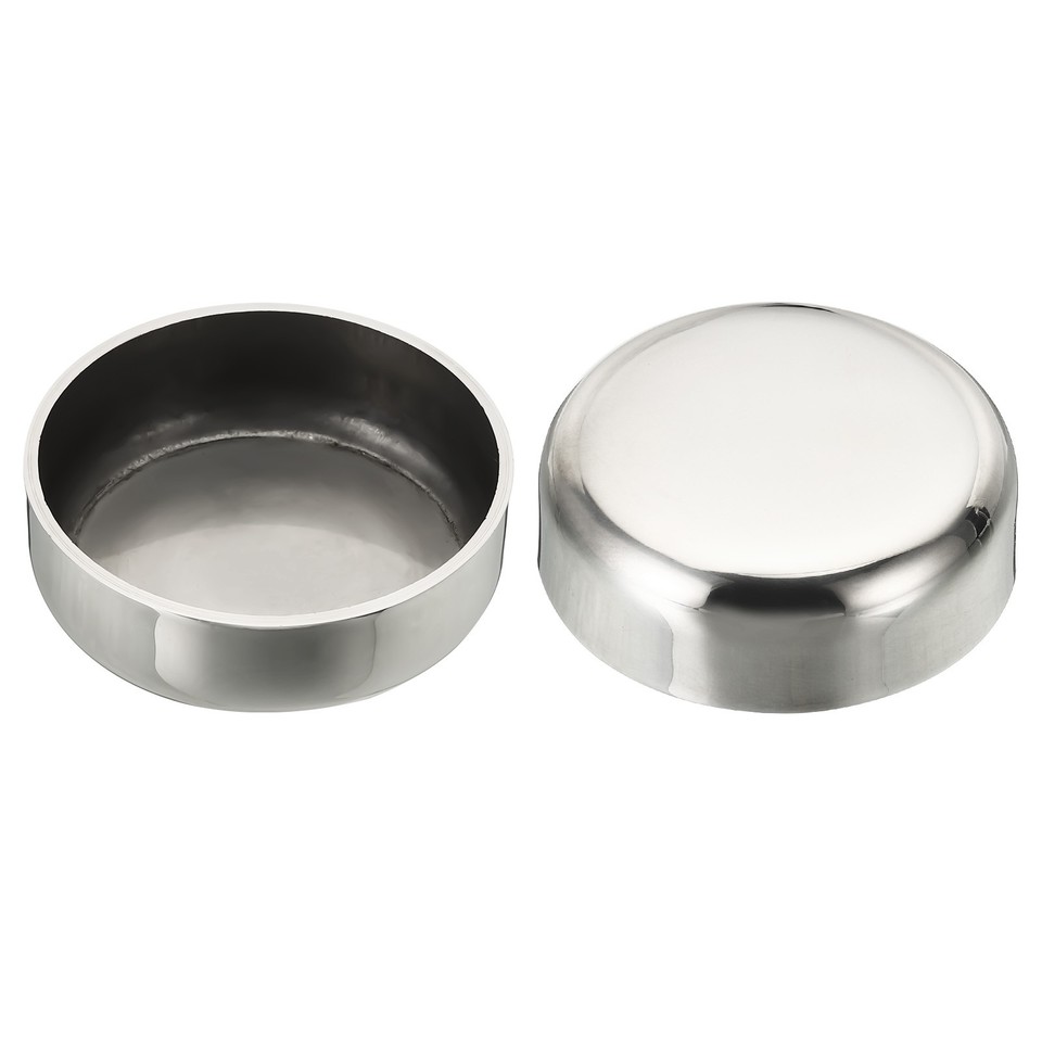 Pipe End Cap 304 Stainless Steel Tube End Cap Fitting 2.2" 56mm ID ...