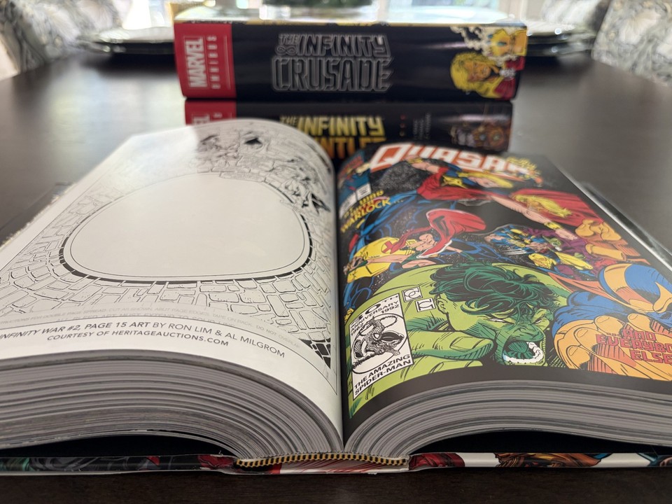 Infinity Gauntlet | War | Crusade Omnibus Set / Lot - Read Once | eBay