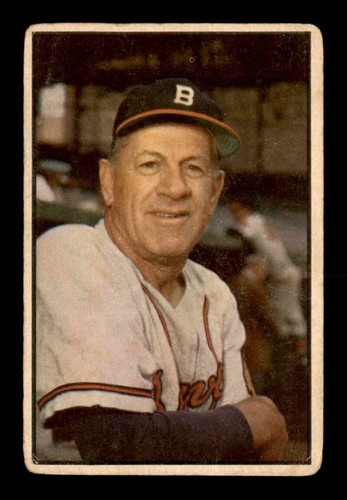 1953 Bowman Color #69 Charlie Grimm G/VG X2667948 | eBay
