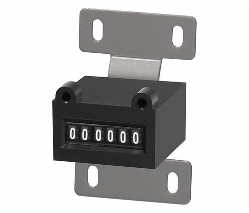 6-Digit 12-Counts Per Sec. Base Mounted Electromechanical Counter | eBay