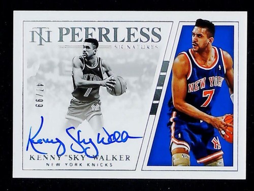 2019-20 Panini National Treasures Signature Kenny Sky Walker AUTO 47/99 ...