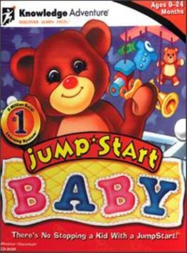 JumpStart Baby PC MAC CD learn shapes colors animals sounds teddybear ...