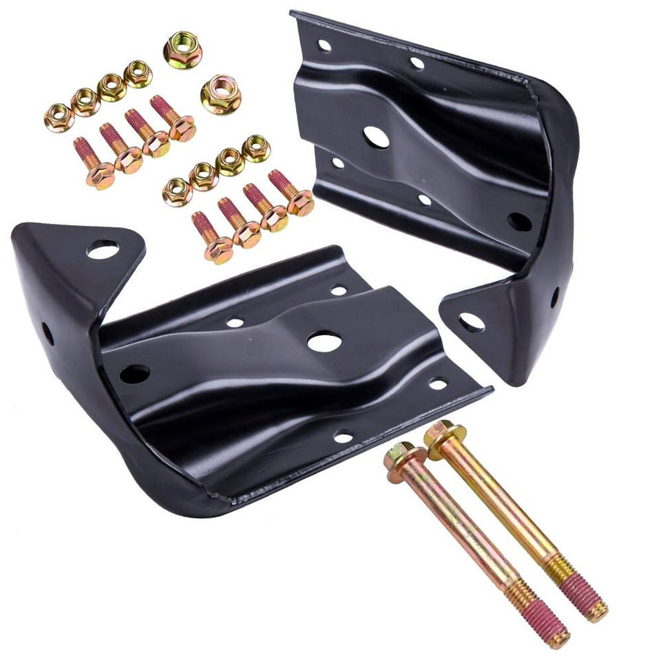 Rear Leaf Spring Hanger Bracket Shackle Kit for Chevrolet Silverado GMC ...